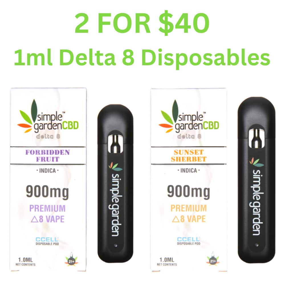 Buy Delta 9 Gummies | Best THC Edibles for Sale | Simple Garden CBD