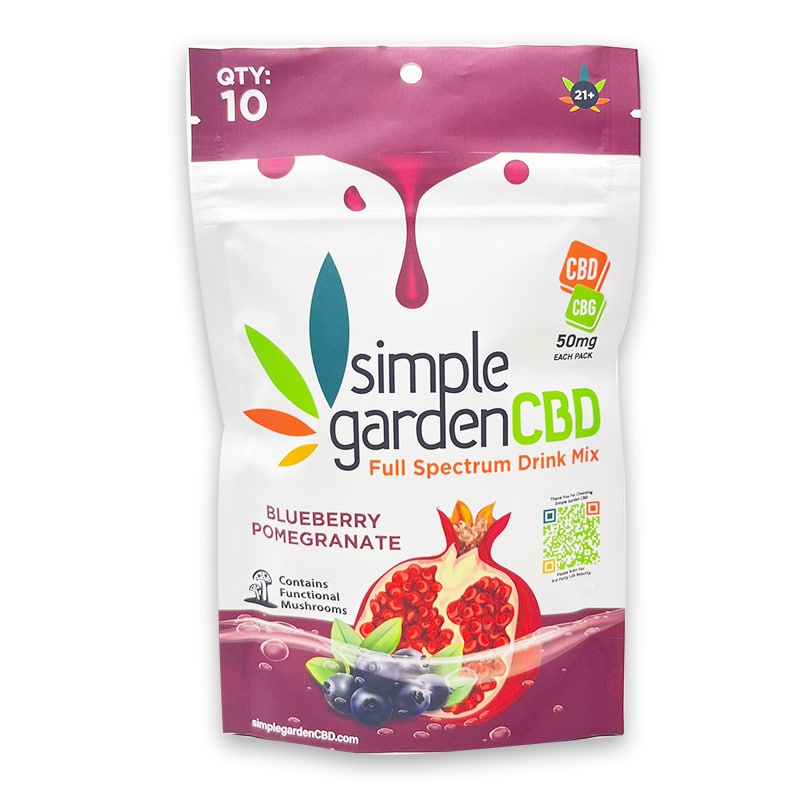 Buy Full Spectrum Drink Mix - Simple Garden CBD